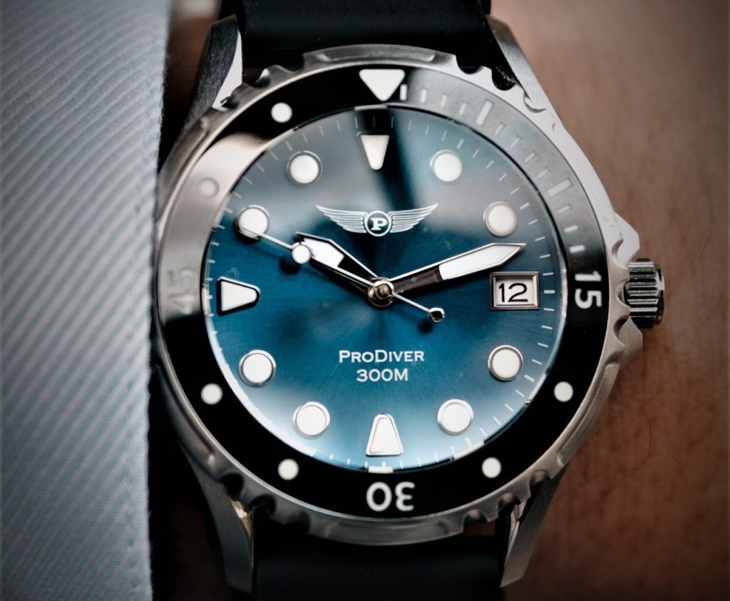 Propeller Watch Co. Fly, Swim, and Drive with precision